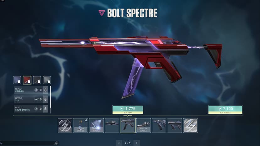 VALORANT Bolt Collection: Skins, price, melee & more