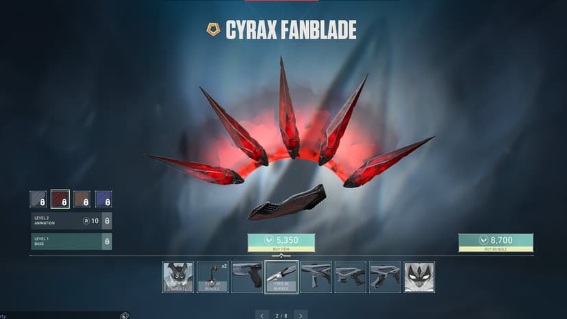 VALORANT CYRAX bundle explained