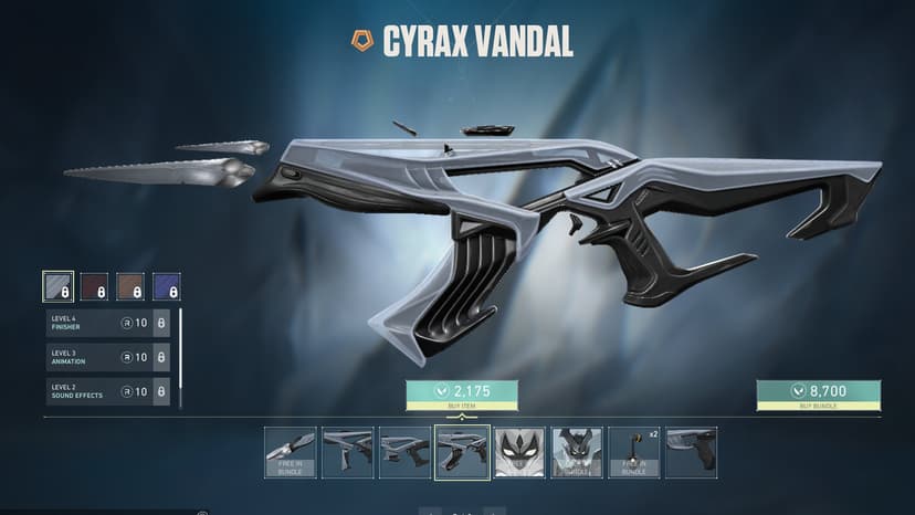 VALORANT CYRAX bundle explained