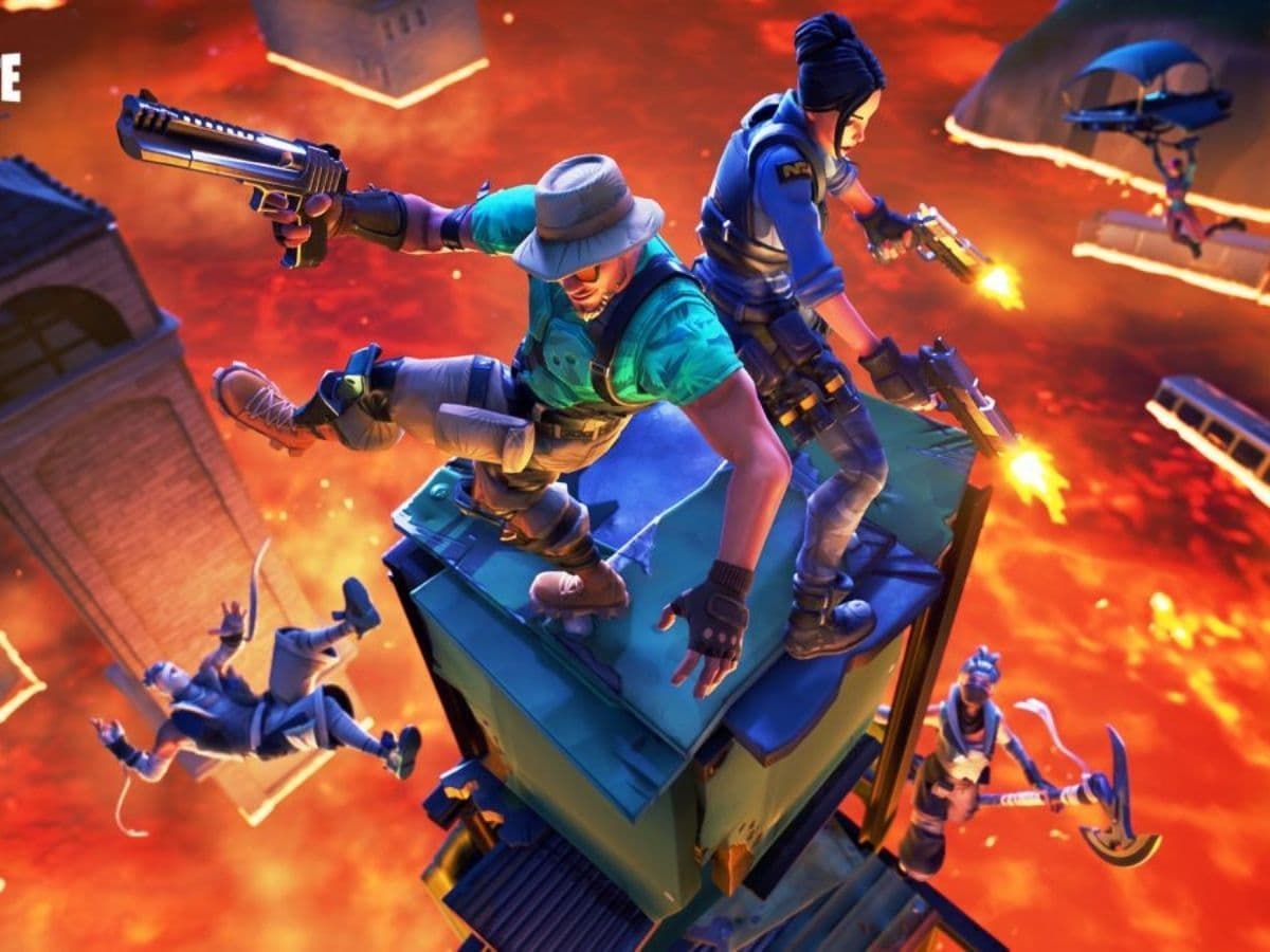 Fortnite Match Flames Puzzle