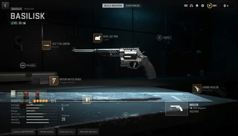 Best Basilisk loadout for Warzone & MW3