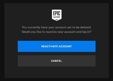How to delete a Fortnite account
