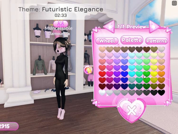 Futuristic elegance DTI outfit theme guide