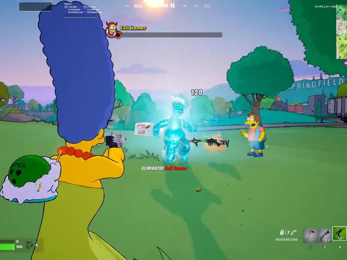 Fortnite Simpsons bosses: All locations, spawn points & loot