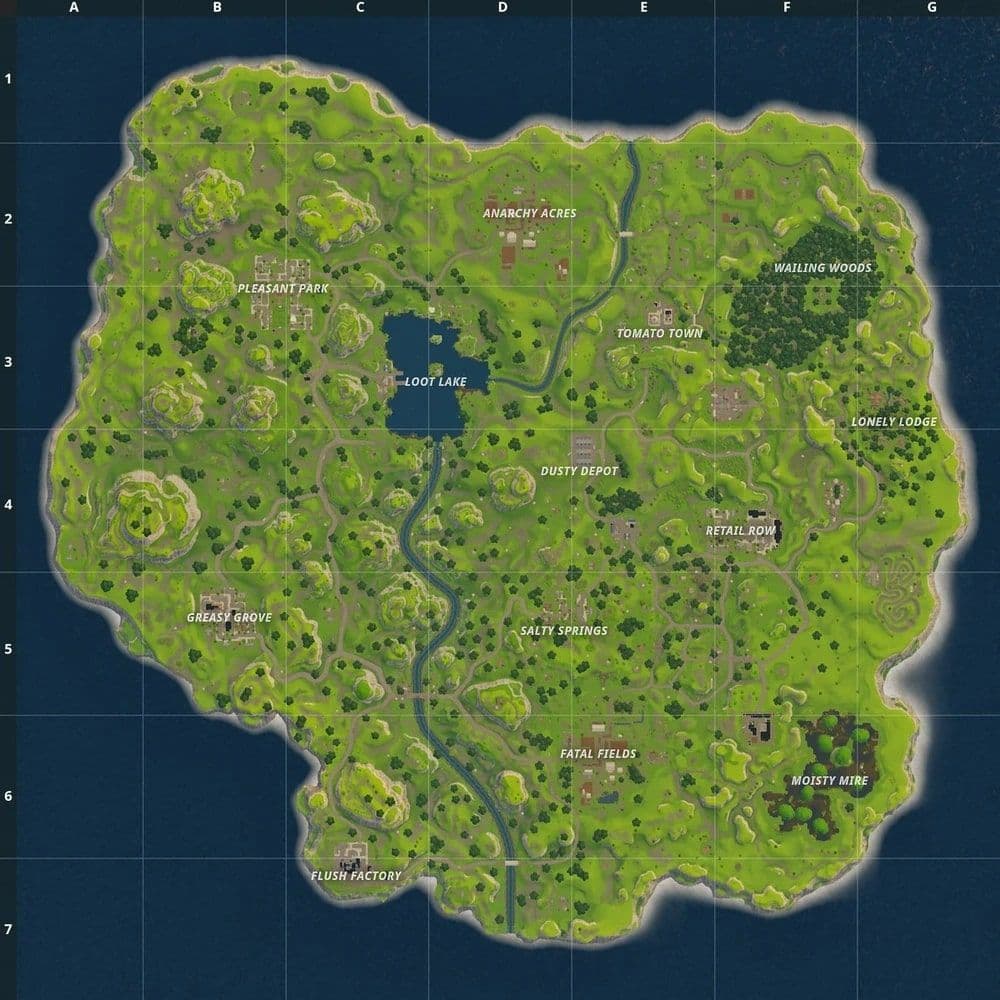 OG Fortnite map