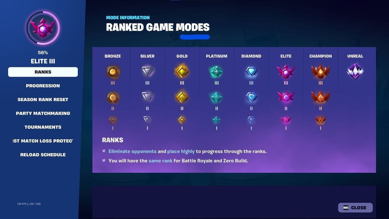 Guide to Fortnite Ranked 2.0 (2026): Ranks, modes, MMR & more