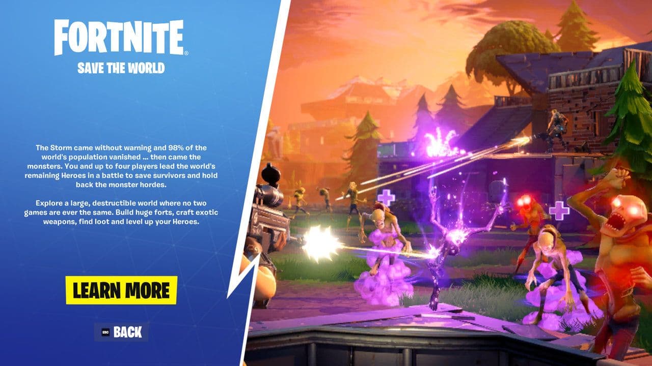 Fortnite STW register: Guide to play Fortnite Save the World free
