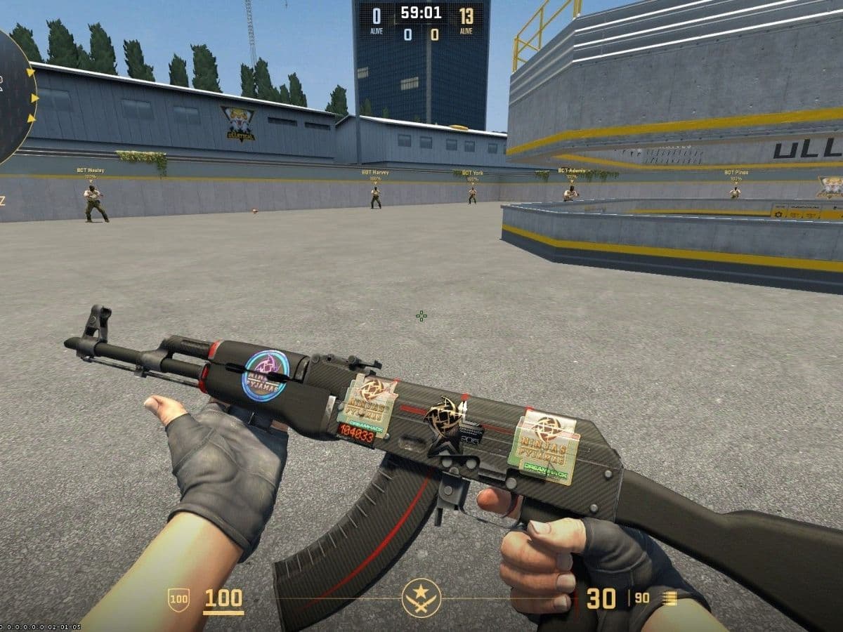 Top 10 Most expensive CS2 stickers