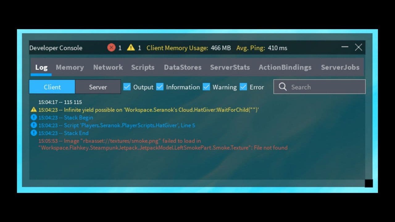 5 ways to check ping on Roblox