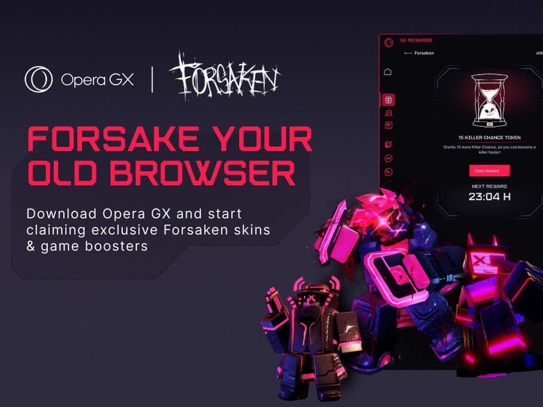 Opera GX Forsaken rewards guide (2026)