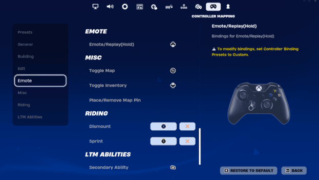 How to emote in Fortnite