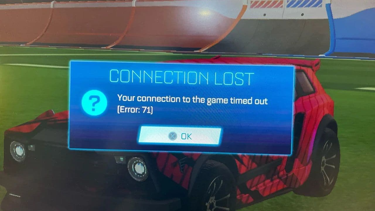 How to fix Rocket League Error 71 fast (Your connection to the game ...