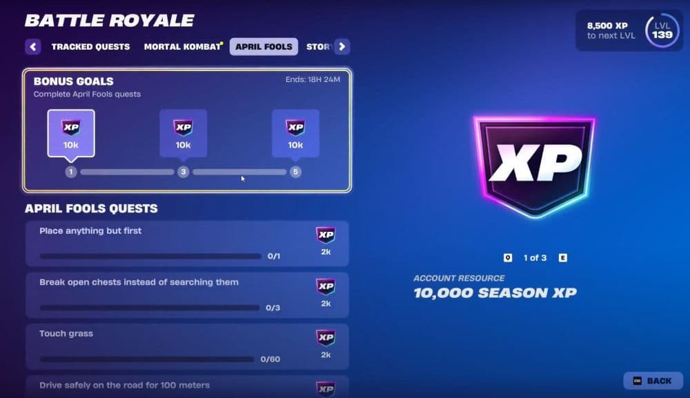 Exploring Fortnite's 2025 April Fools Event: Quirky Quests and Limited ...