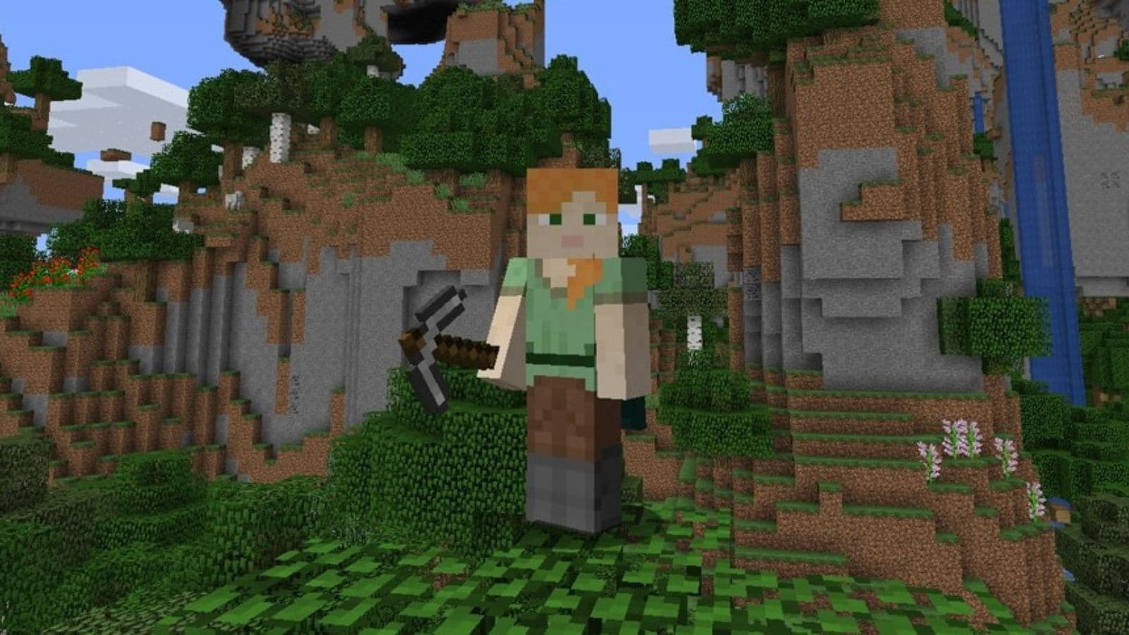All axe enchantments in Minecraft and what they do