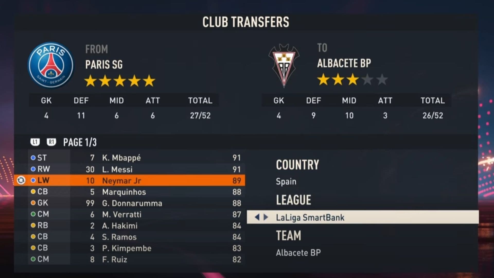 Searching for the best team in FIFA 23: Choose or build your own