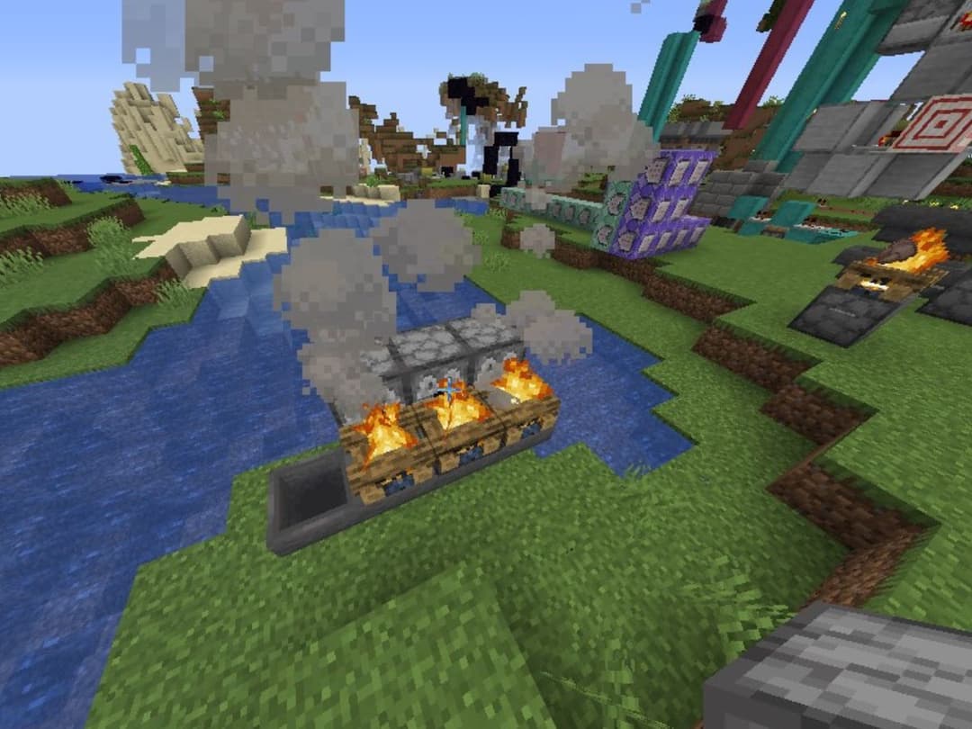 How to make a campfire in Minecraft: Soul and regular
