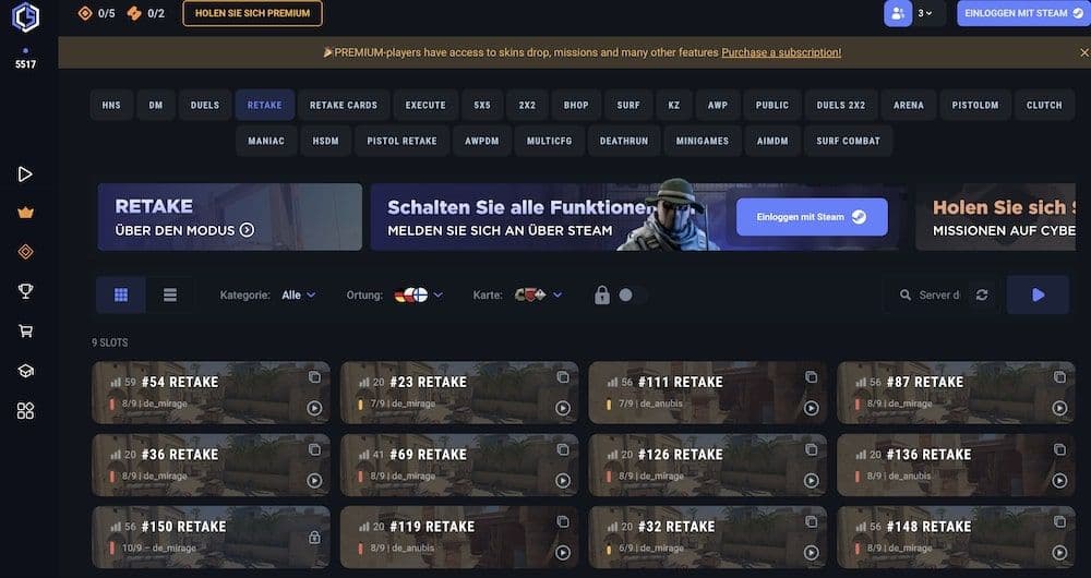 How to play retakes on CS2