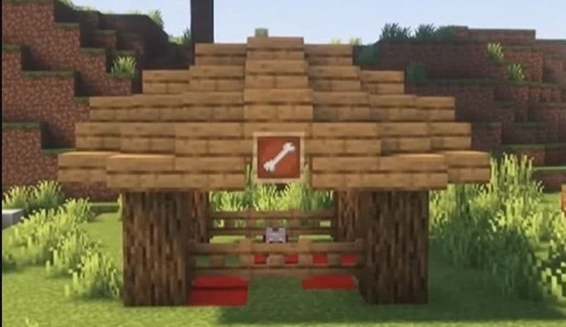 Best Minecraft dog houses and how to build them