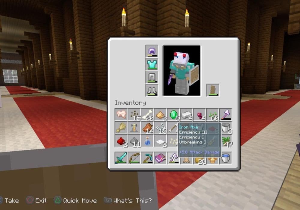 All axe enchantments in Minecraft and what they do