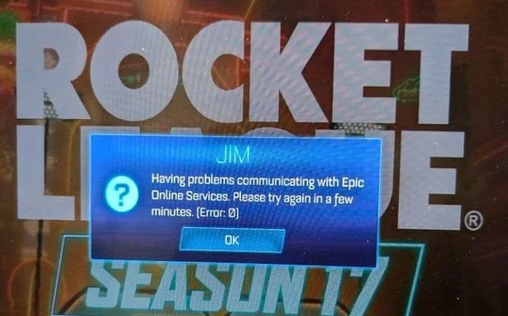 How to Fix Rocket League Error 0 on PS5