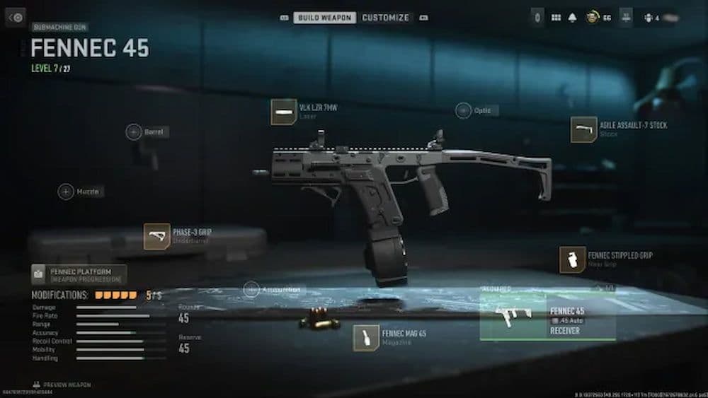 Best Fennec loadout Warzone 2