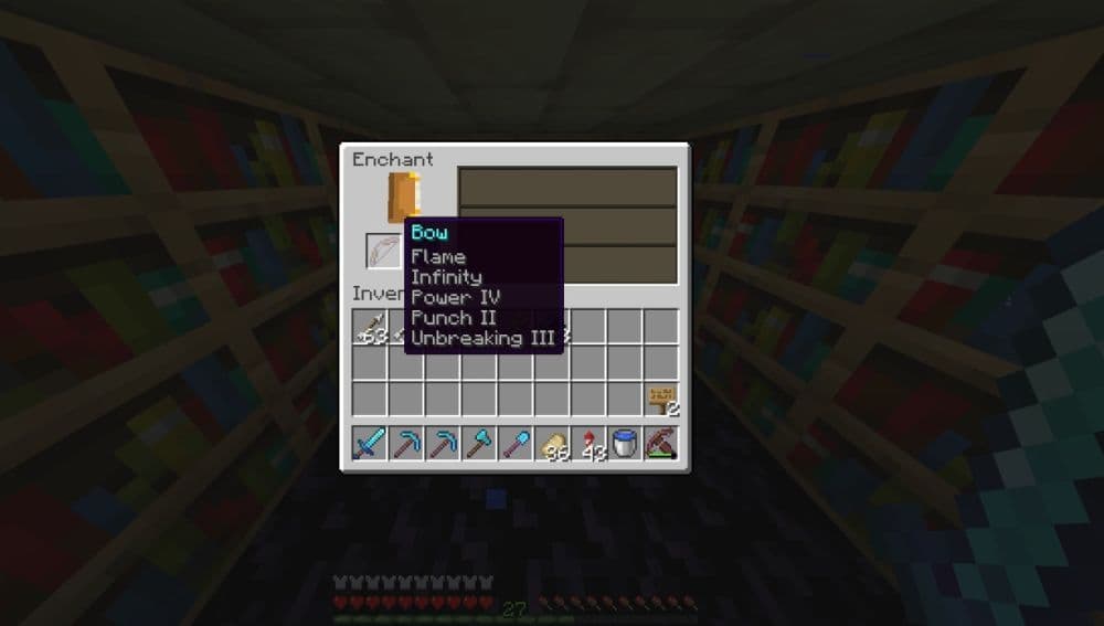 Best bow enchantments in Minecraft