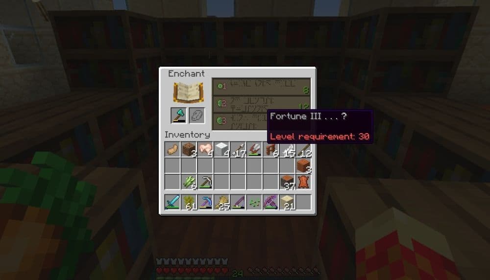 All axe enchantments in Minecraft and what they do