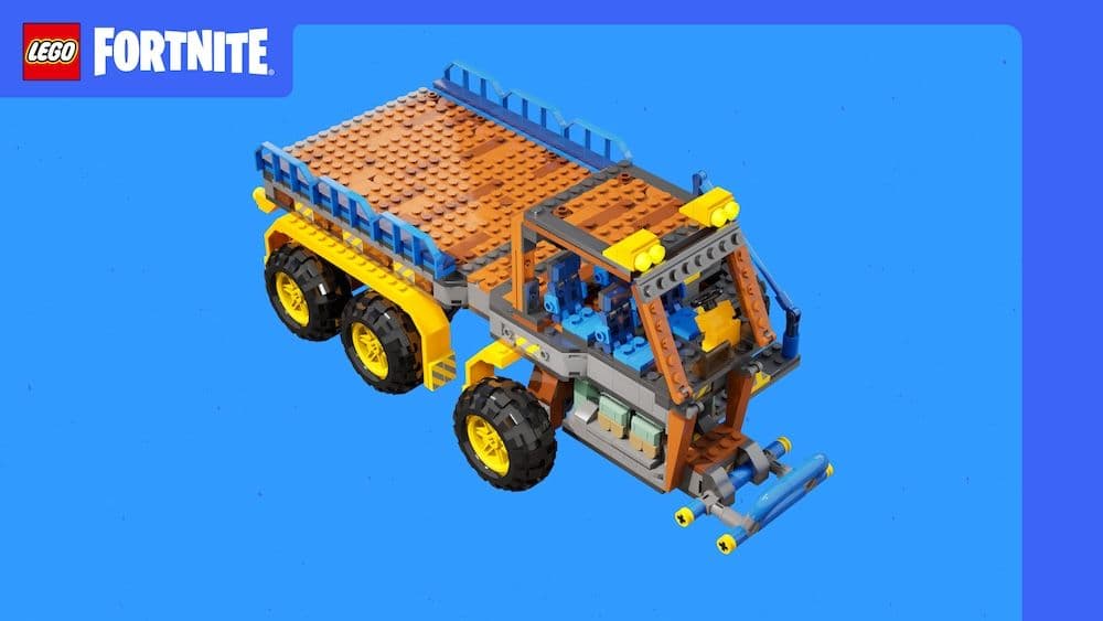 How to make a car in LEGO Fortnite