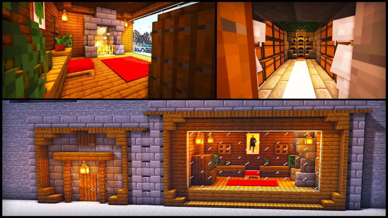 Minecraft house interior design ideas for sakura, modern, and more themes