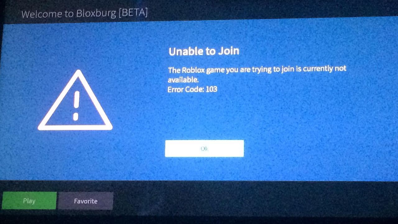 How to fix Roblox error code 103 on Xbox