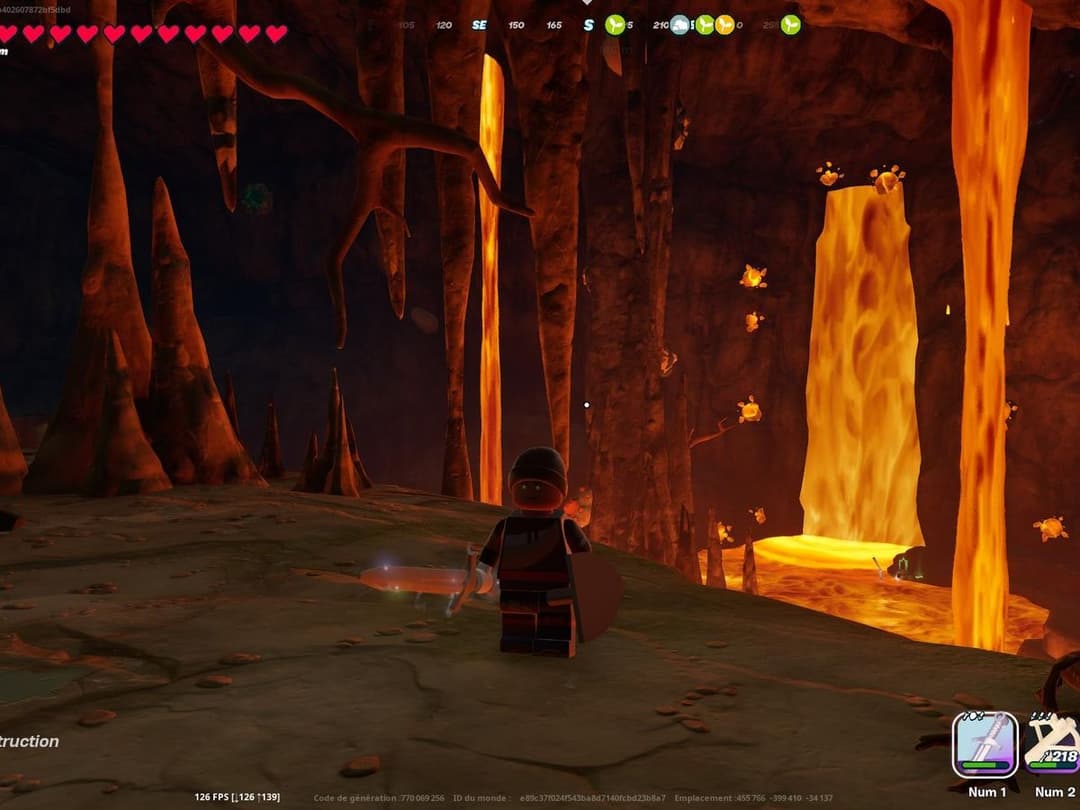 Surviving LEGO Fortnite Lava Caves & how to find one