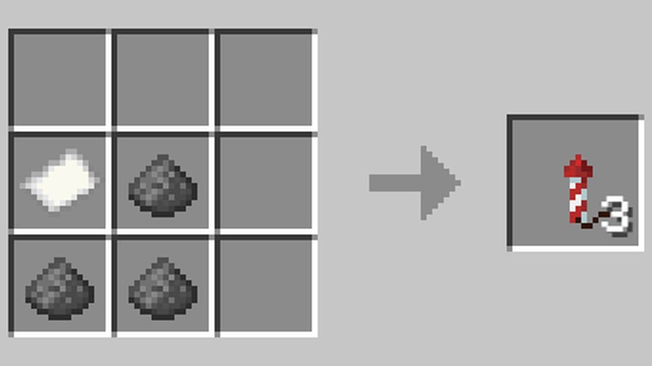Minecraft paper recipe in 4 steps