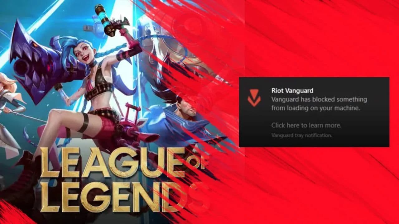 League of Legends Vanguard errors explained