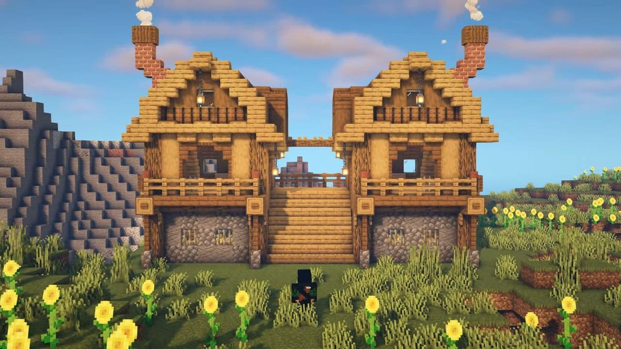 Good Minecraft 2 story starter house ideas & tutorials