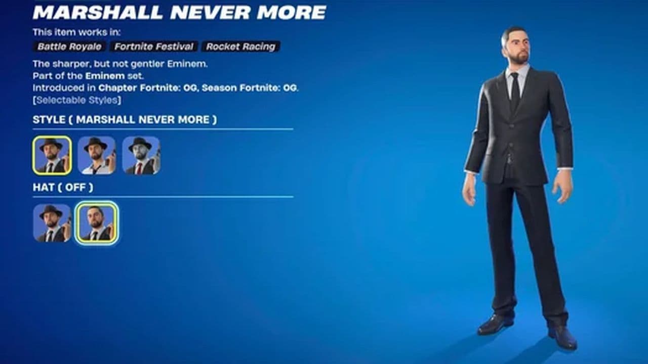 All Eminem Fortnite skins & The Big Bang event explained