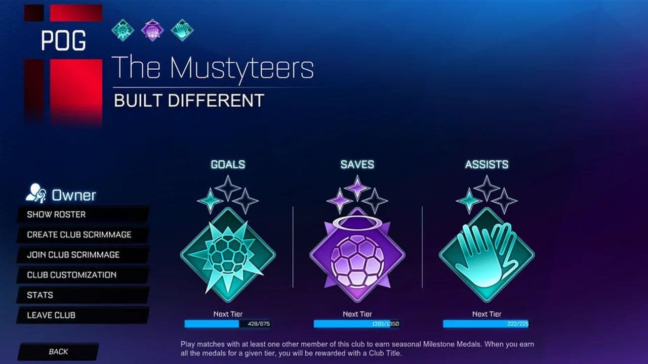 How to join a club in Rocket League