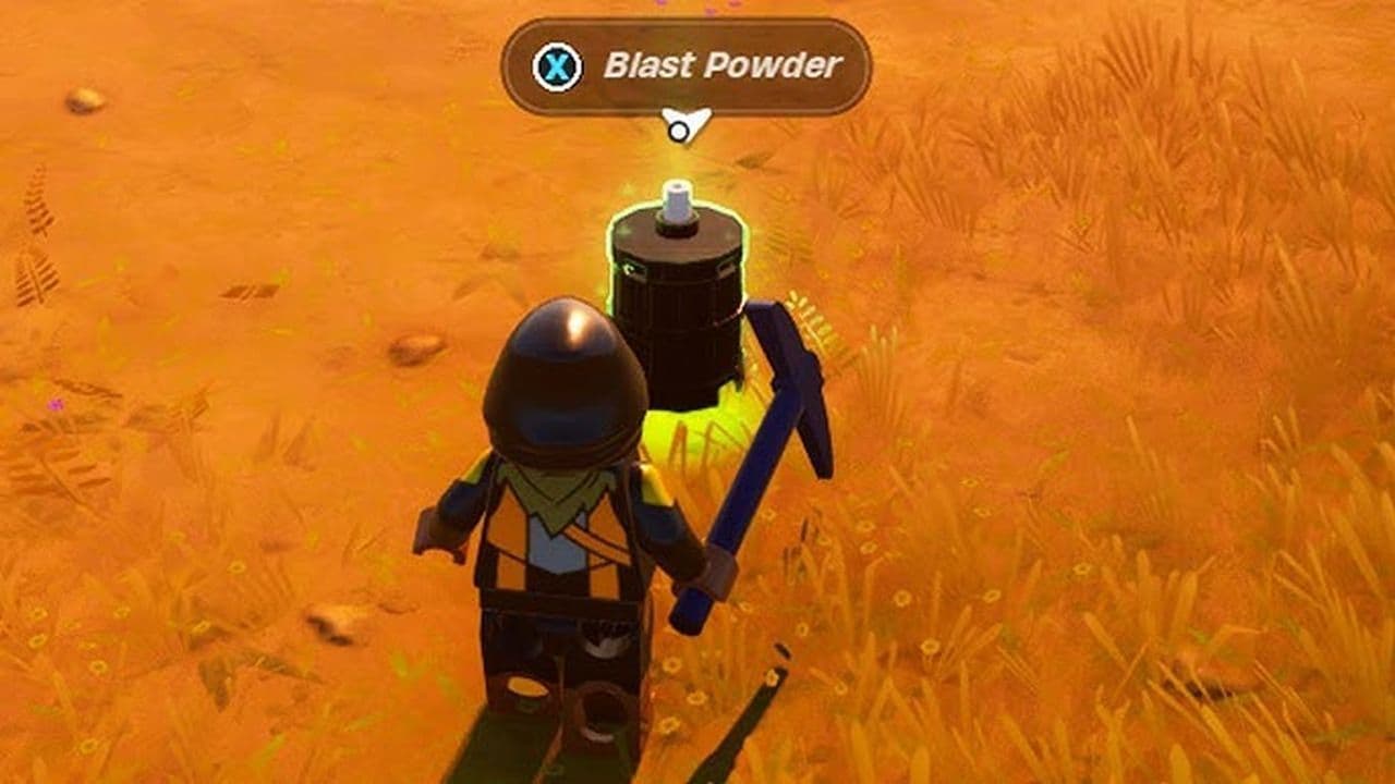 How to get Blast Powder in LEGO Fortnite