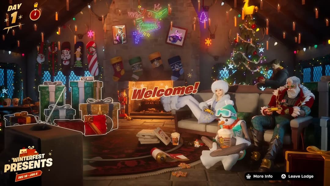 Where is the Fortnite Winterfest Cabin 2025: Location & how to get the ...