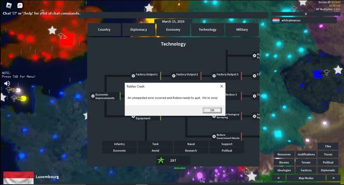How to fix an unexpected error has occurred in Roblox: 9 easy solutions