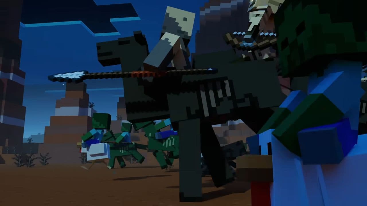 How to tame a Minecraft camel husk (Zombie camel)