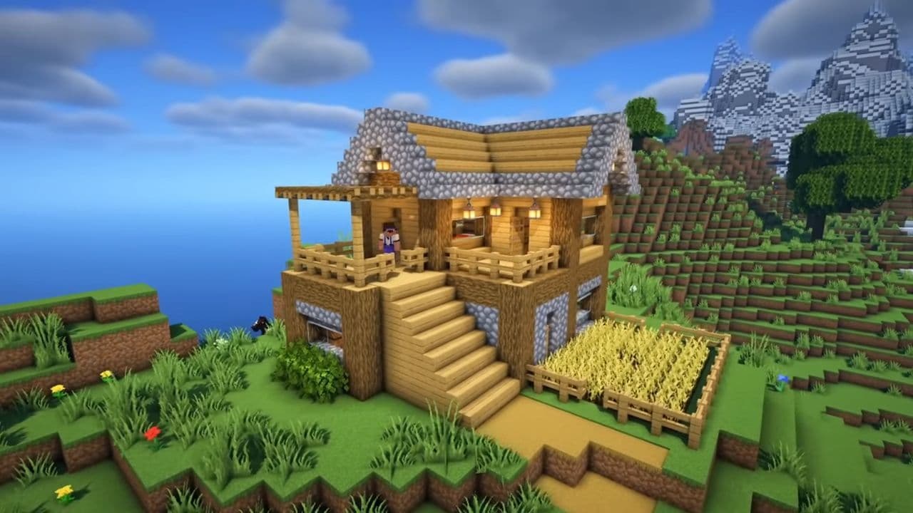 Minecraft survival house ideas & tutorials