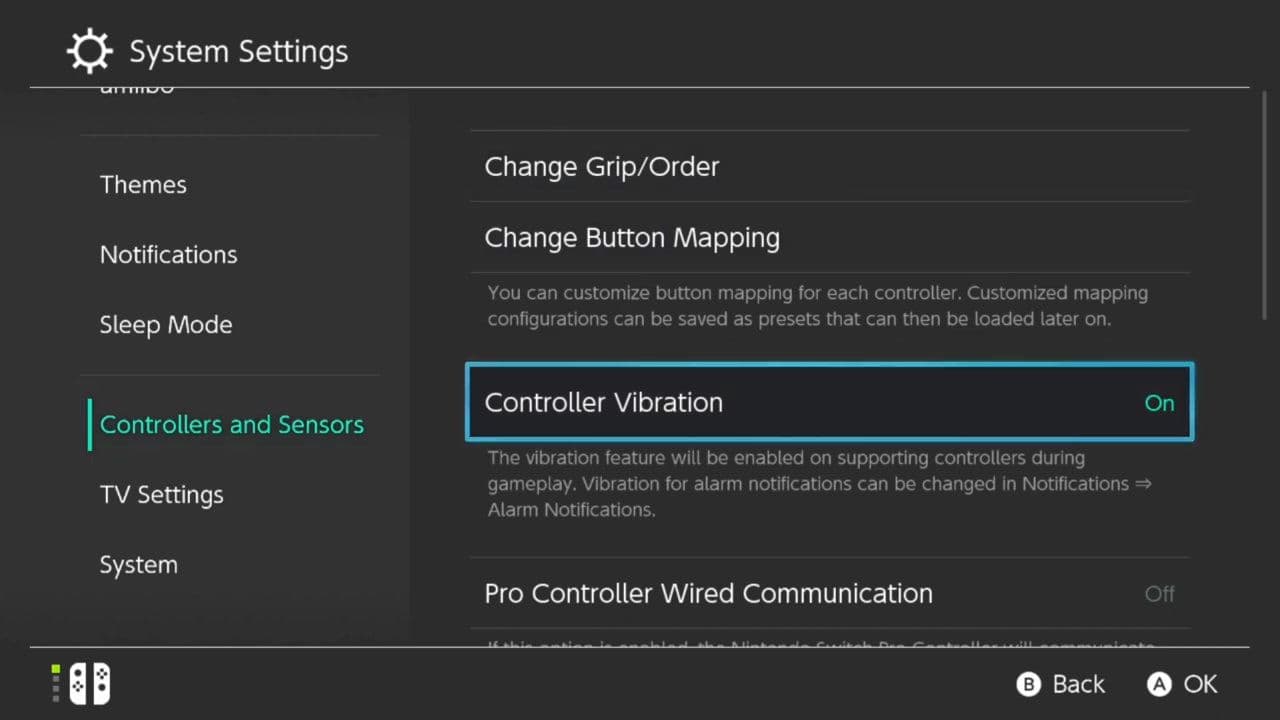 How to turn off controller vibration in Fortnite