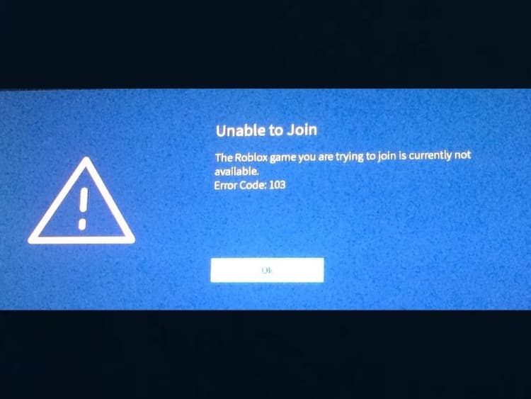 How to fix Roblox error code 103 on Xbox
