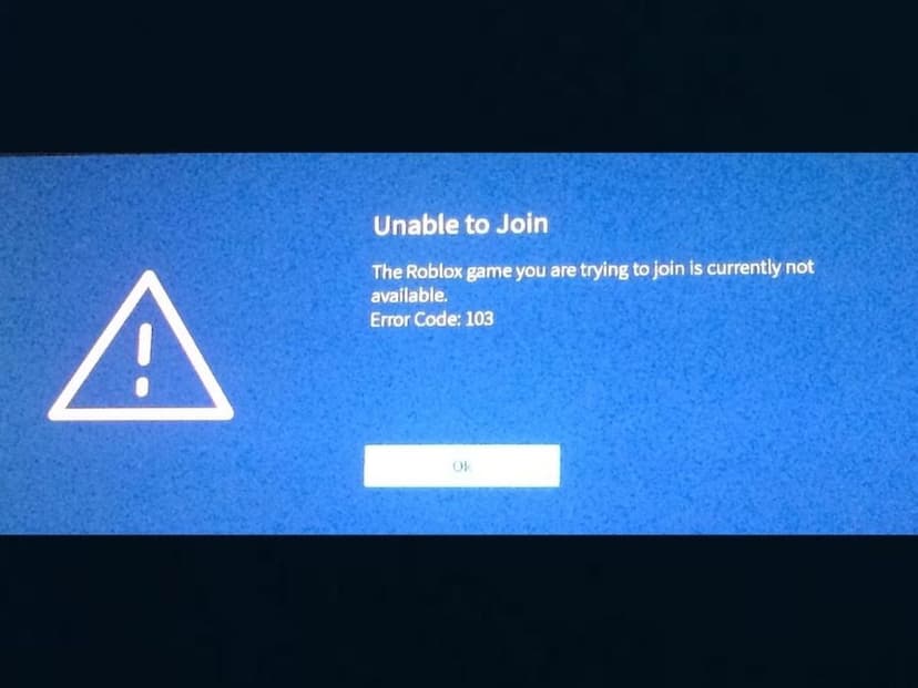 How to fix Roblox error code 103 on Xbox