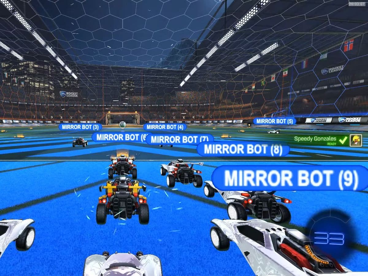 How to set up and play against the Mirror Bot in Rocket League: A step-by-step guide