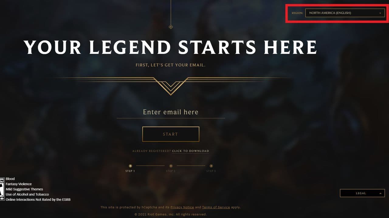 How to change server in League of Legends