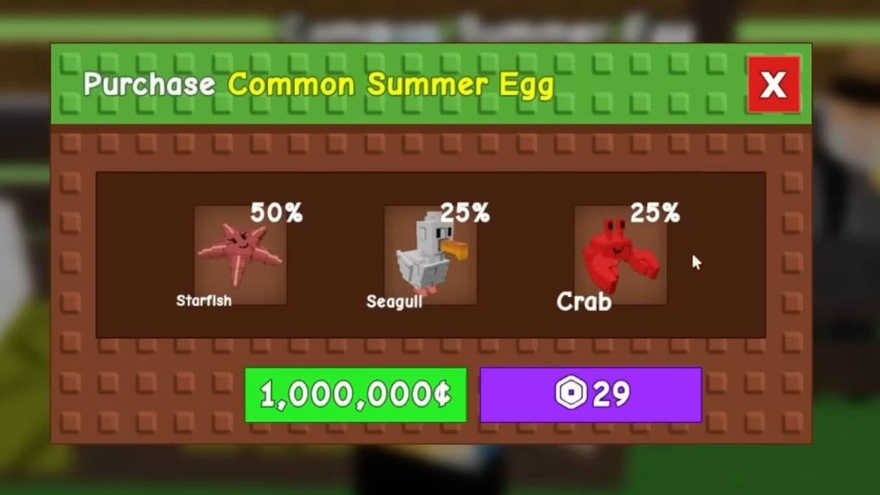 Roblox Grow a Garden Summer Eggs: How the Summer Update changes pet ...