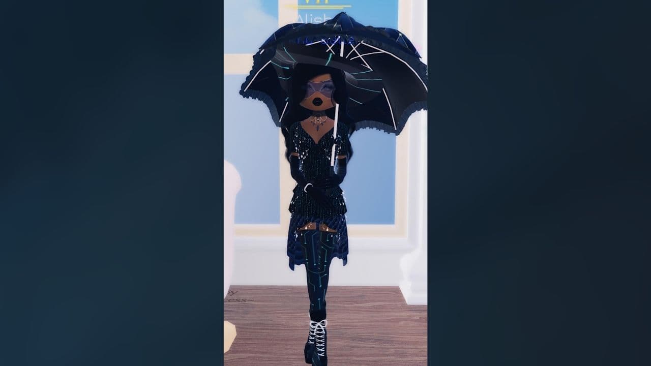 Futuristic elegance DTI outfit theme guide