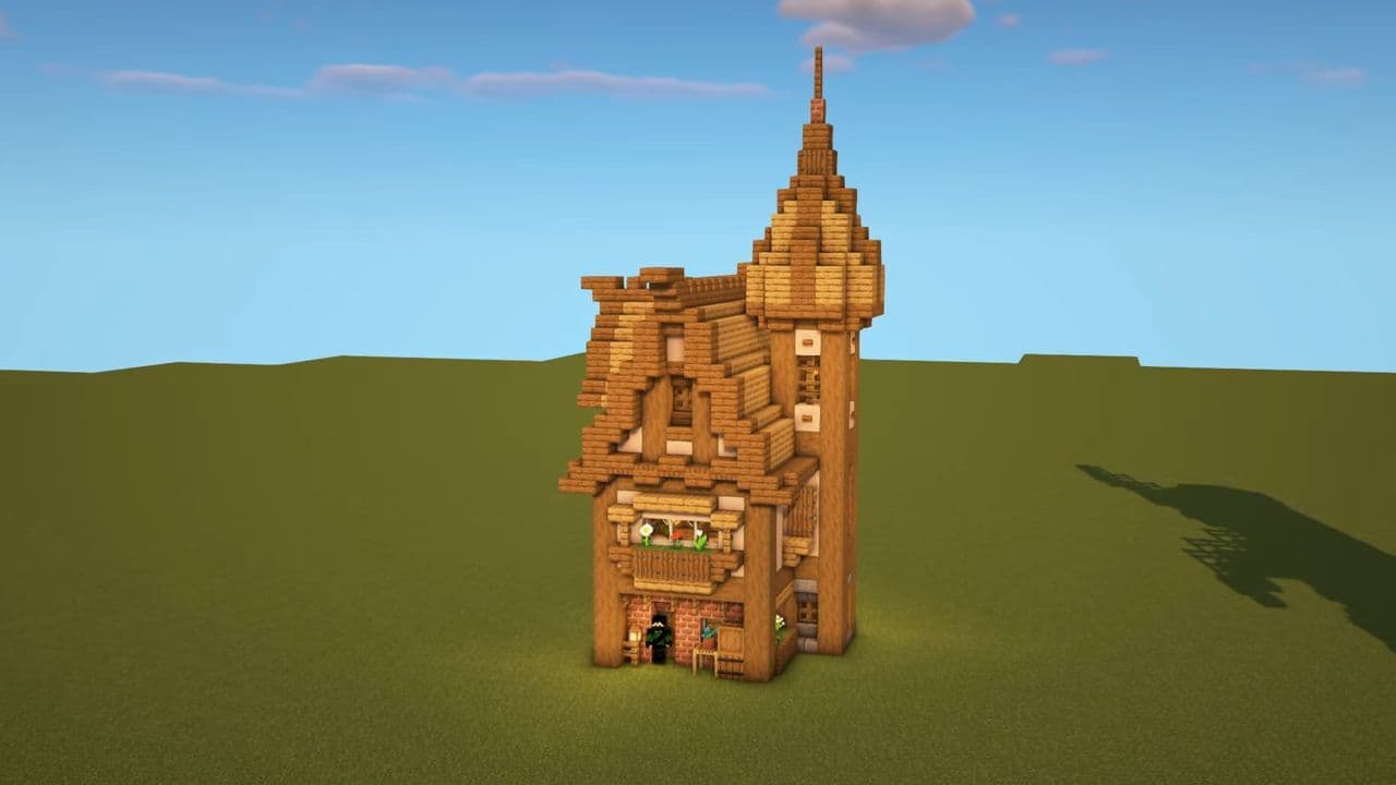 Minecraft village house ideas & tutorials