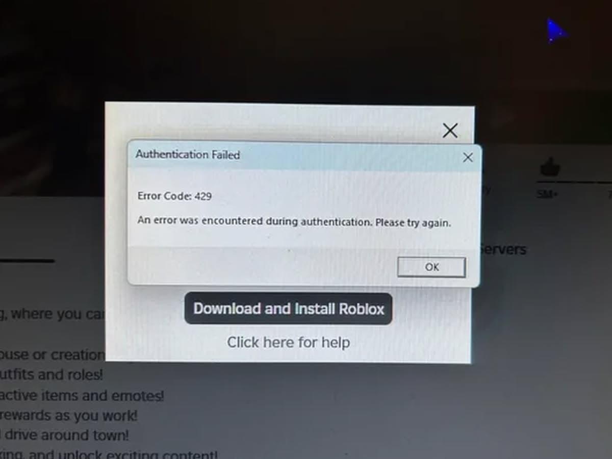 How to fix Roblox error code 429